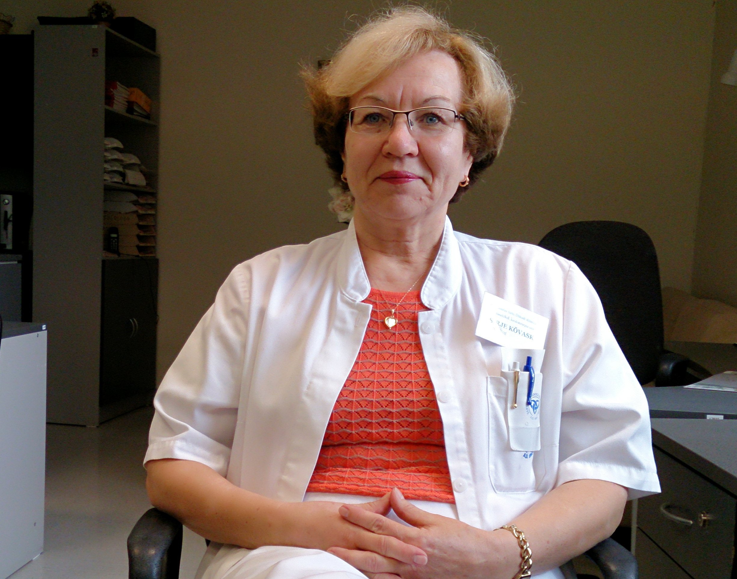 Kliinikumi enim patsientide tänusõnu pälvinud arstid on Sirje Kõvask ja ...