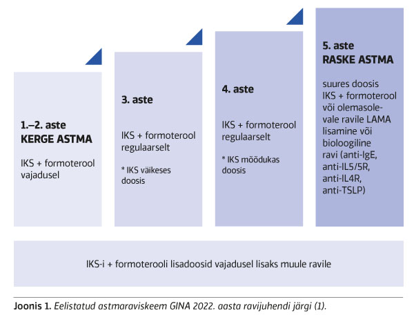 GINA 2022. aasta astma ravisoovitused | Med24